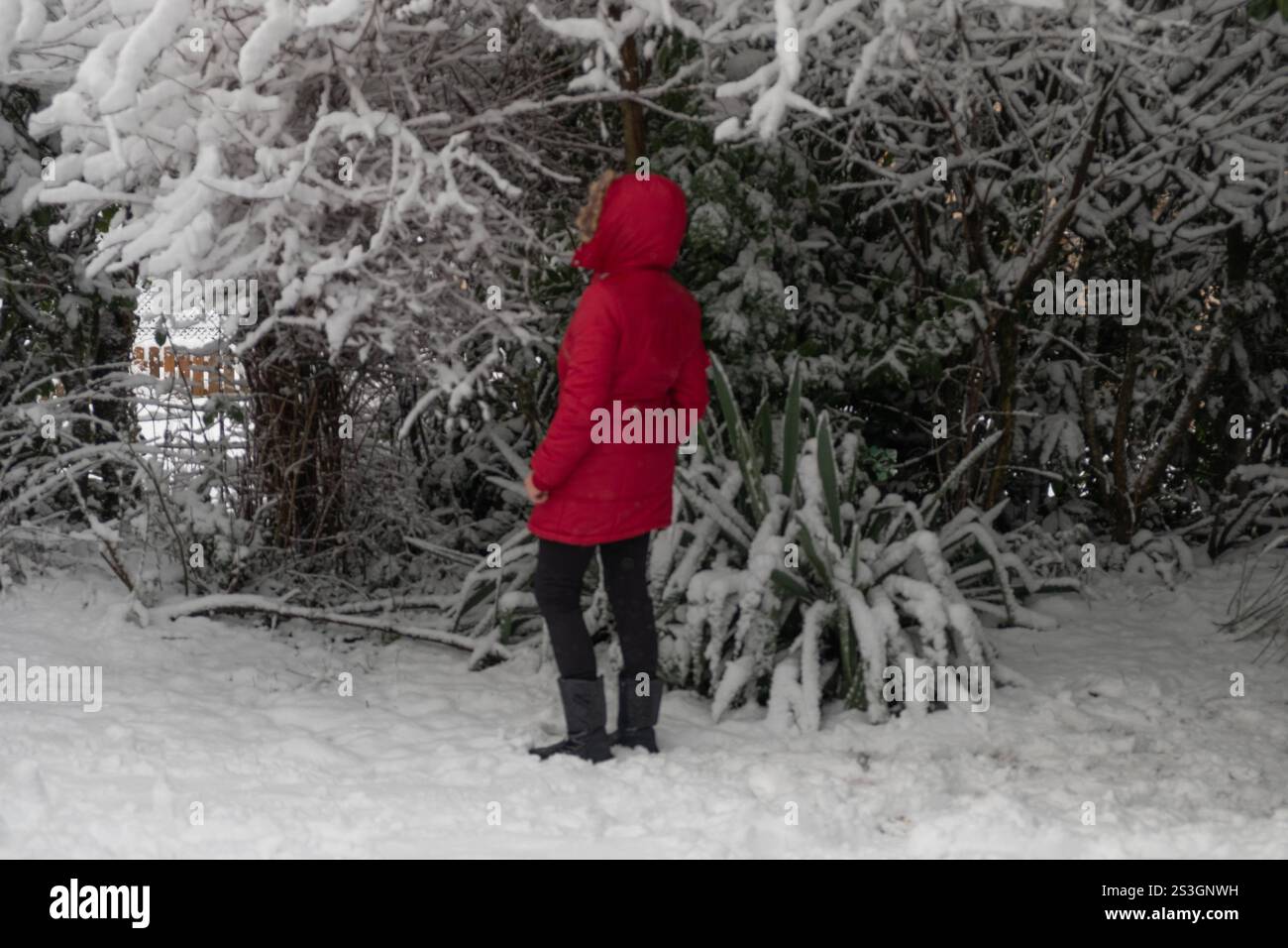 GERMANY - AACHEN - SNOW Stock Photo - Alamy