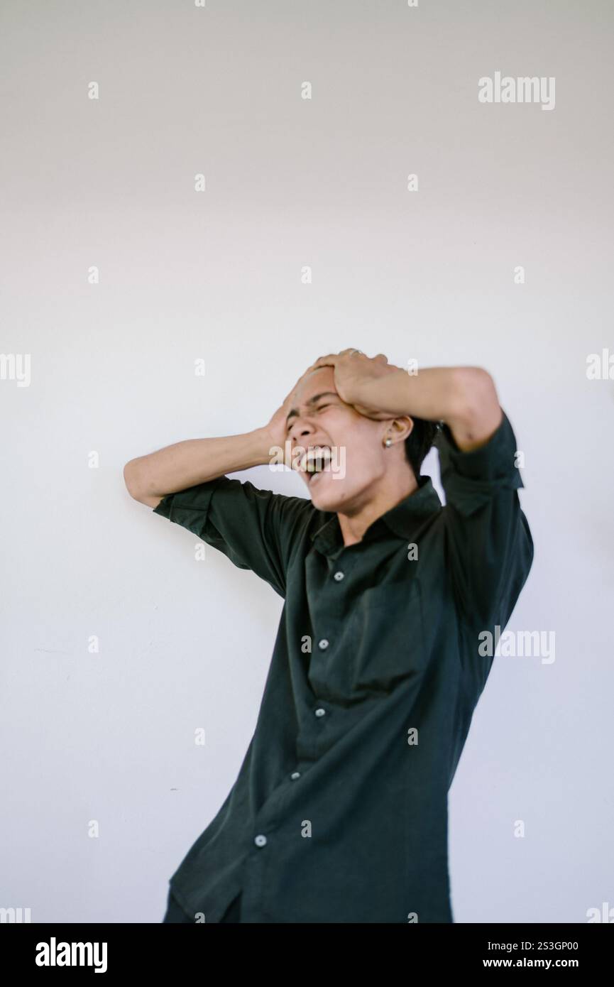 Man expressing frustration using hi-res stock photography and images ...