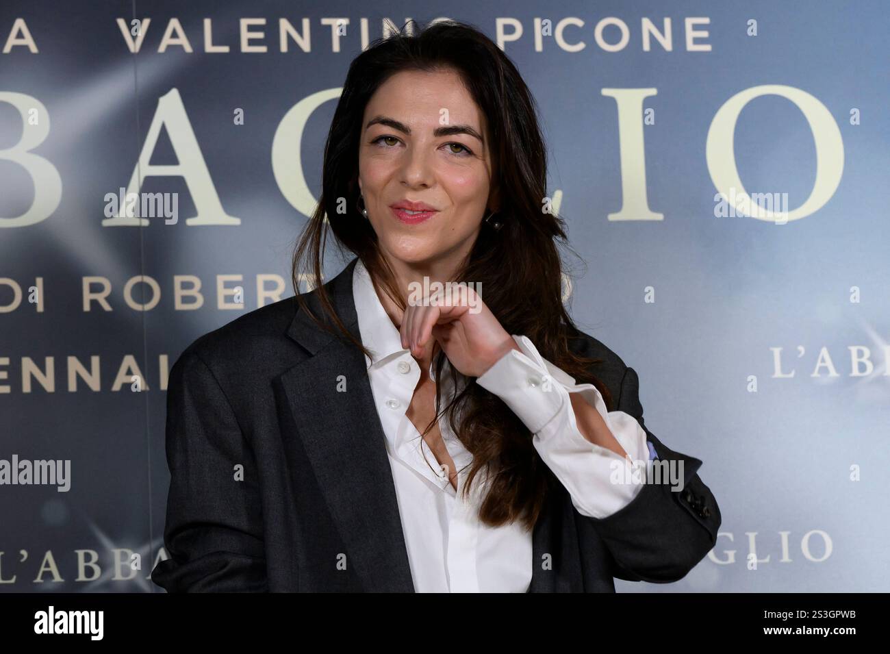 Rome, Italy. 09th Jan, 2025. Actress Giulia Ando' attends the photocall ...