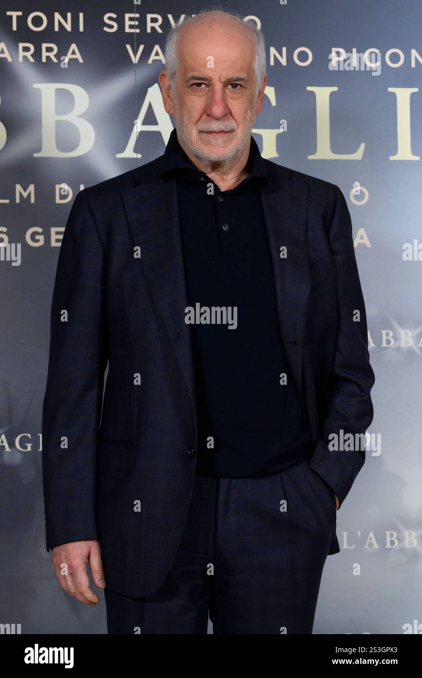 Rome, Italy. 09th Jan, 2025. Actor Toni Servillo attends the photocall ...