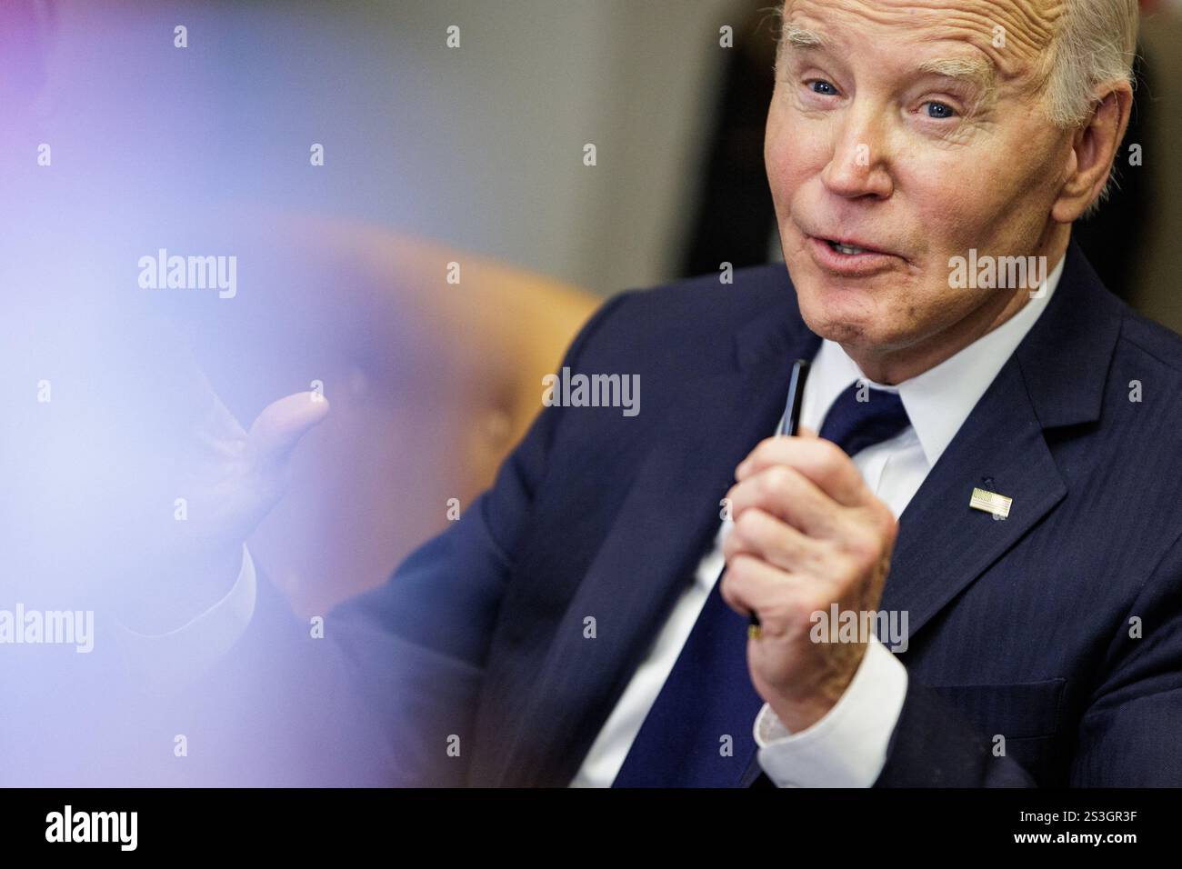 Washington, United States. 09th Jan, 2025. President Joe Biden speaks ...