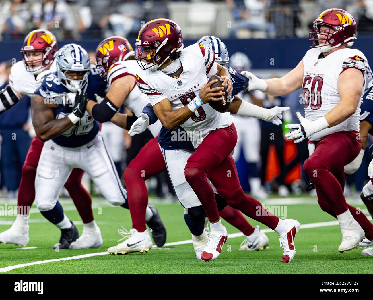 Arlington, United States. 05th Jan, 2025. Washington Commanders ...