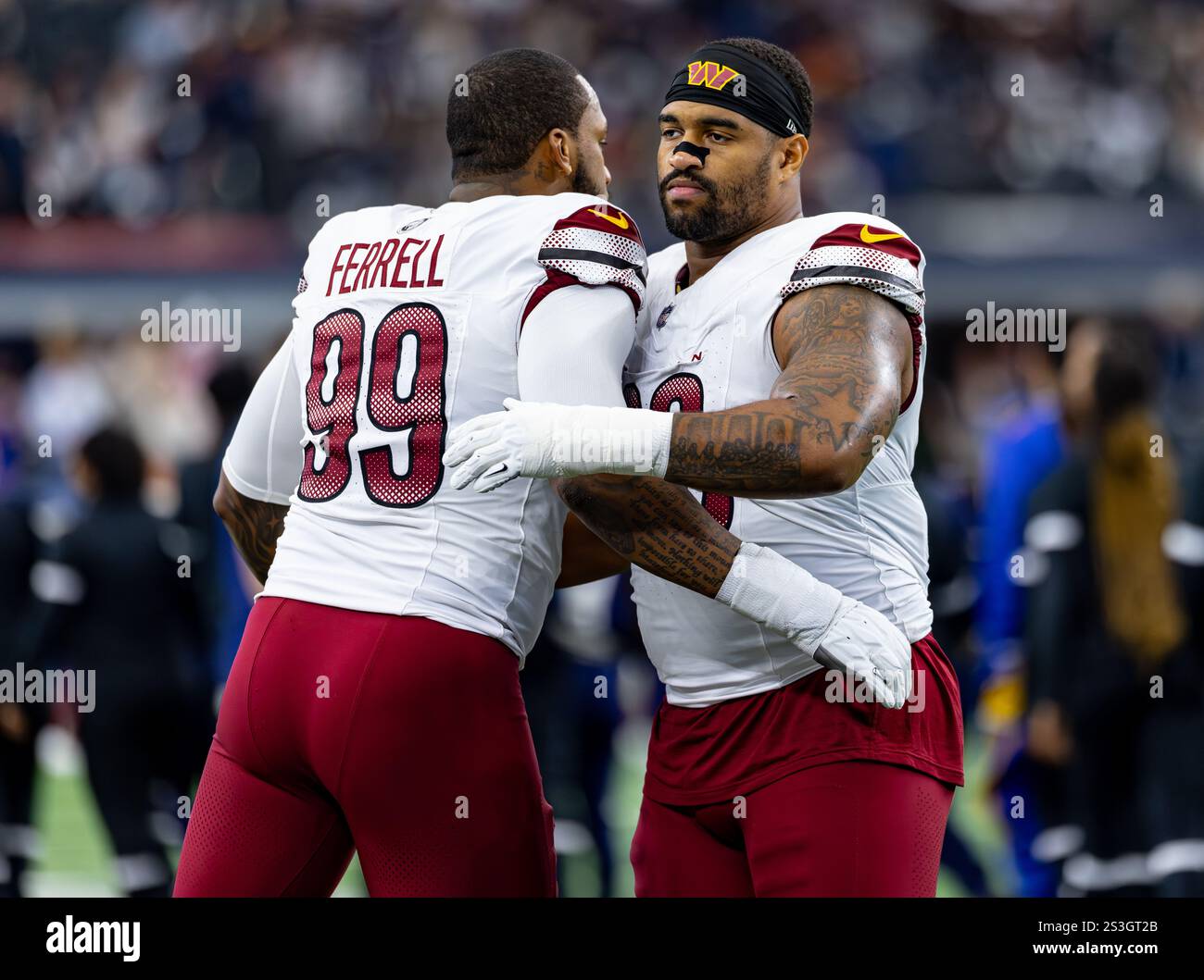 Arlington, United States. 05th Jan, 2025. Washington Commanders ...