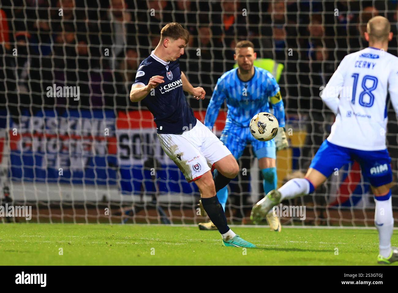 Dens Park, Dundee, UK. 9th Jan, 2025. Scottish Premiership Football ...