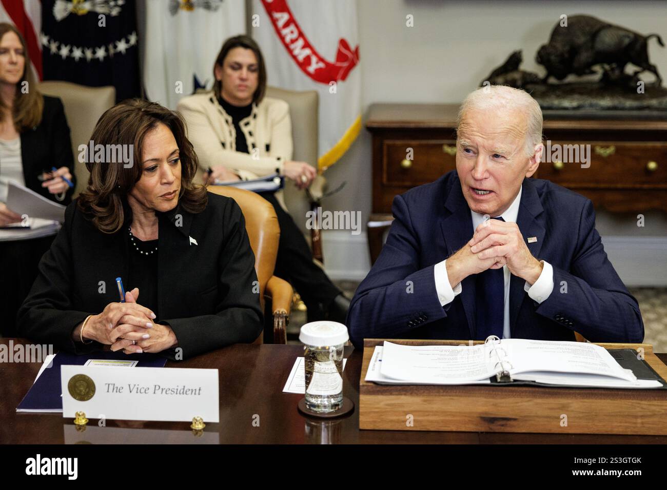Washington, United States. 09th Jan, 2025. President Joe Biden speaks ...