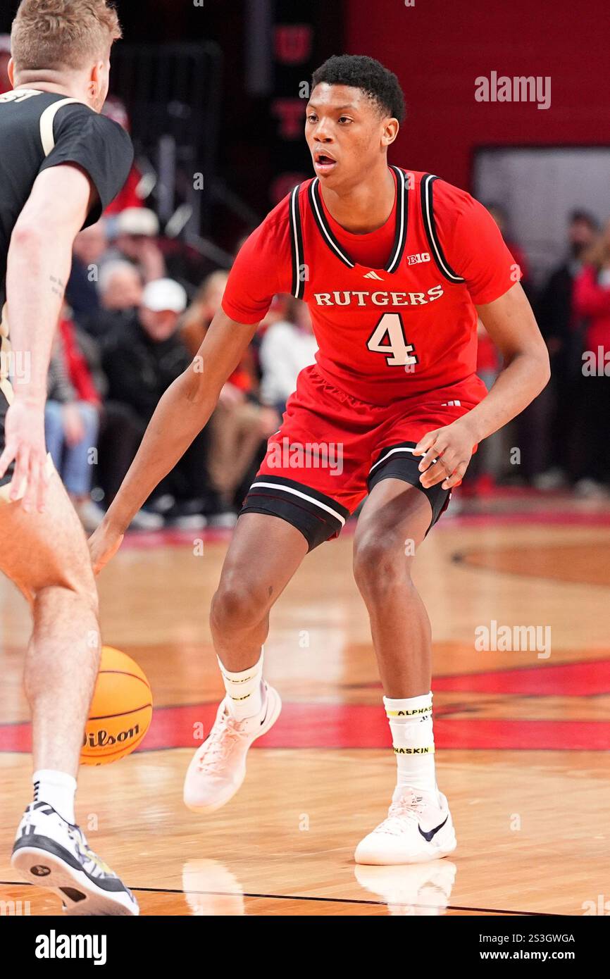 PISCATAWAY, NJ - JANUARY 09: Ace Bailey (4) of the Rutgers Scarlet ...