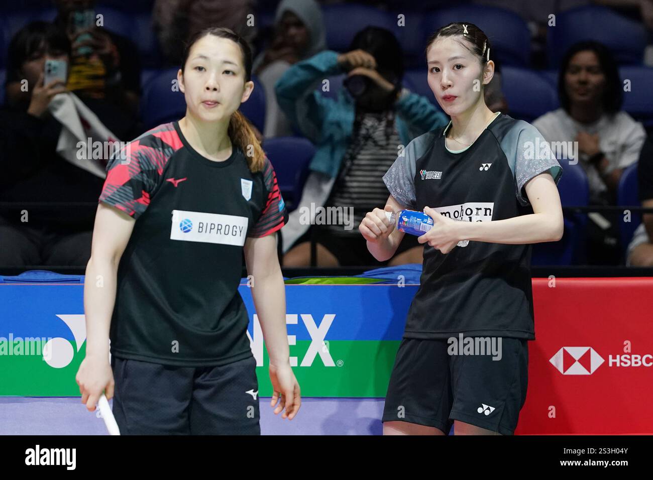 Axiata Arena, Kuala Lumpur, Malaysia. 9th Jan, 2025. Misaki Matsutomo (JPN), Chiharu Shida (JPN ...