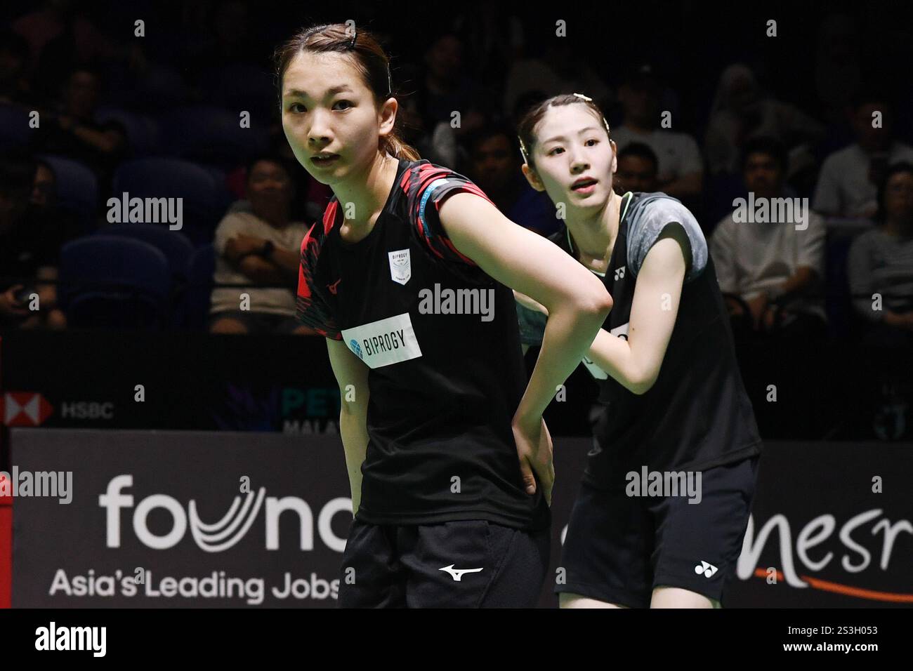 Axiata Arena, Kuala Lumpur, Malaysia. 9th Jan, 2025. Misaki Matsutomo (JPN), Chiharu Shida (JPN ...