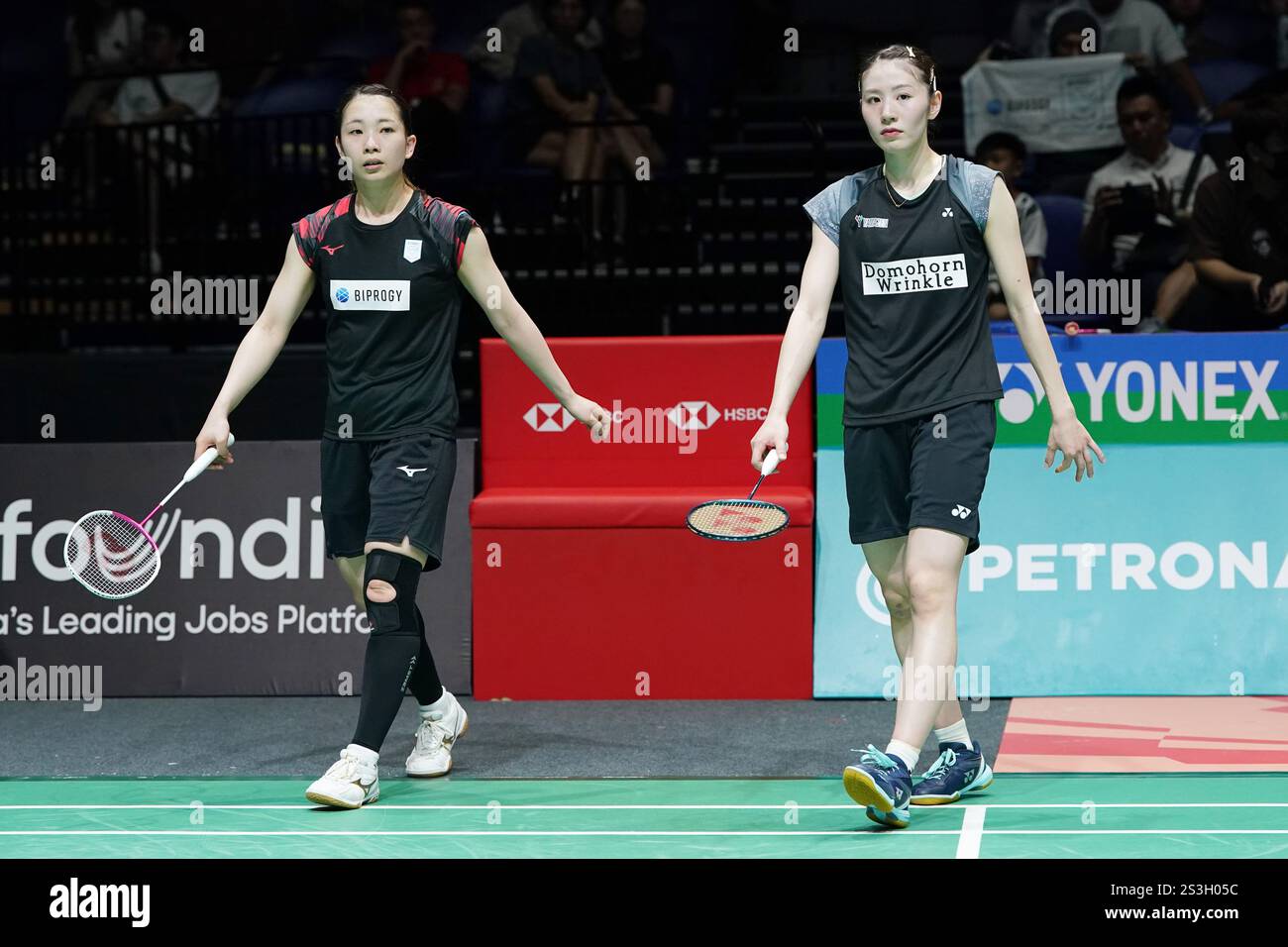 Axiata Arena, Kuala Lumpur, Malaysia. 9th Jan, 2025. Misaki Matsutomo (JPN), Chiharu Shida (JPN ...