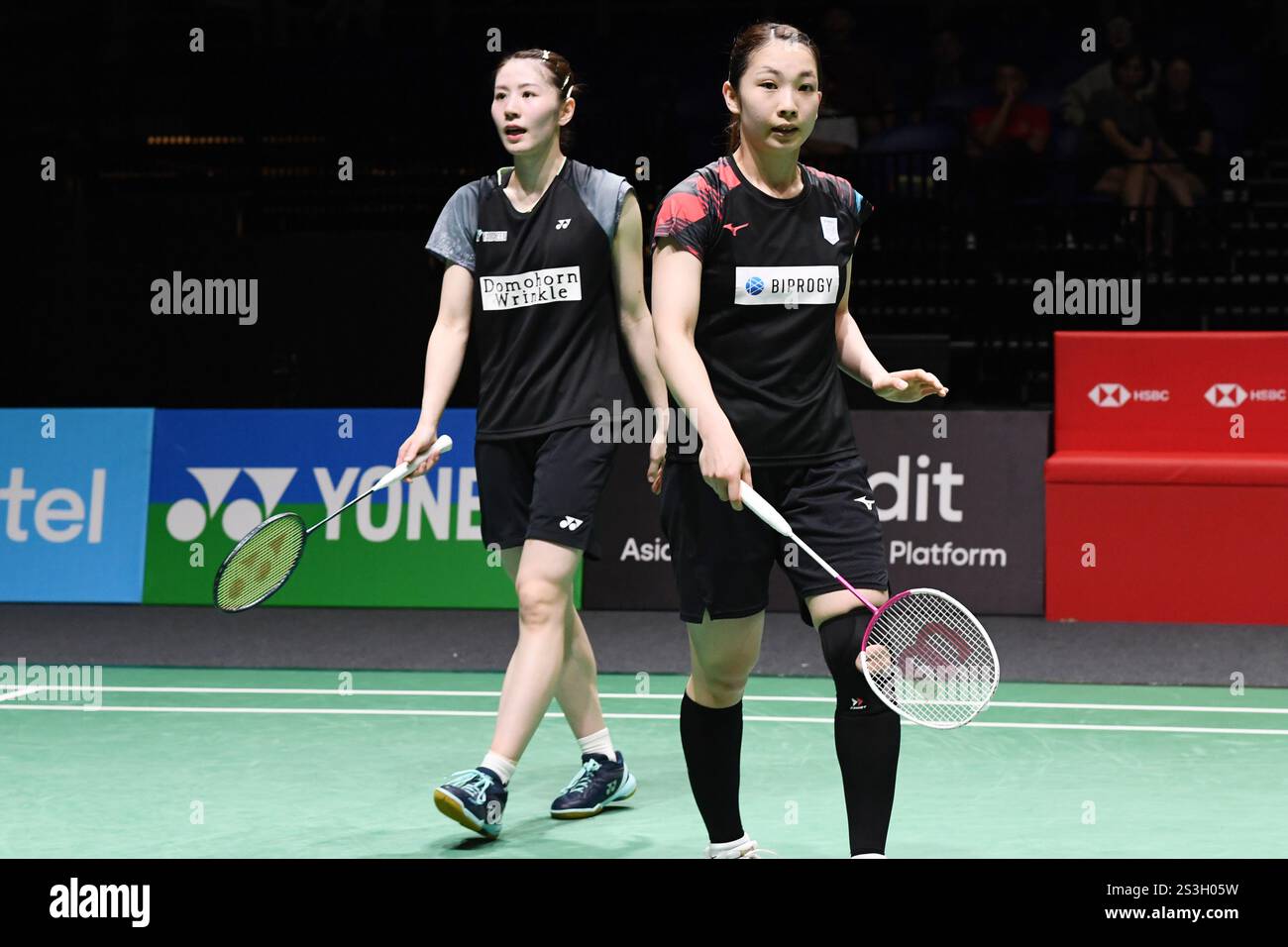 Misaki Matsutomo (JPN),Chiharu Shida (JPN), JANUARY 9, 2025 - Badminton : PETRONAS Malaysia Open ...