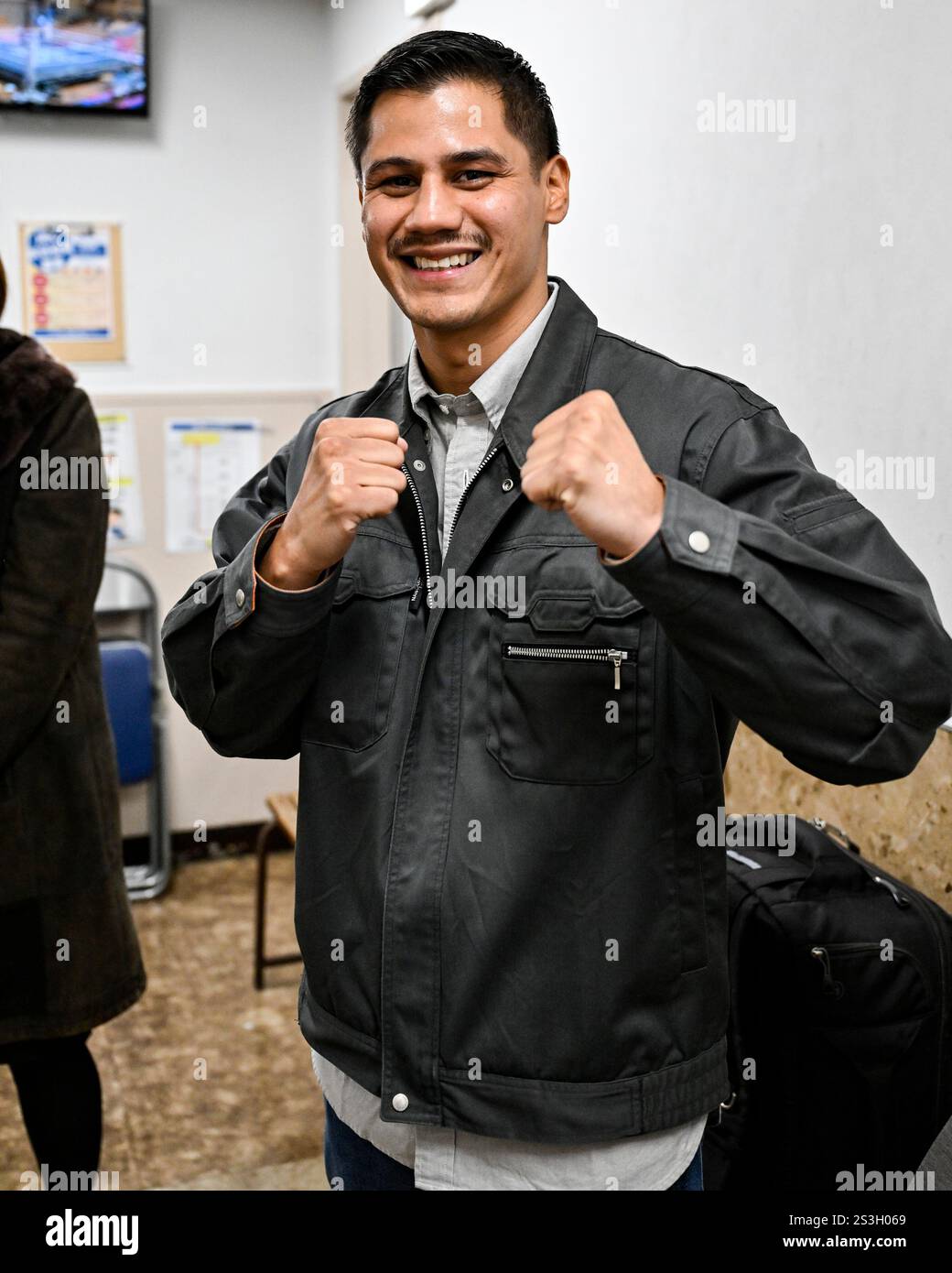 Tokyo, Japan. 12th Dec, 2024. American former professional boxer Daniel ...