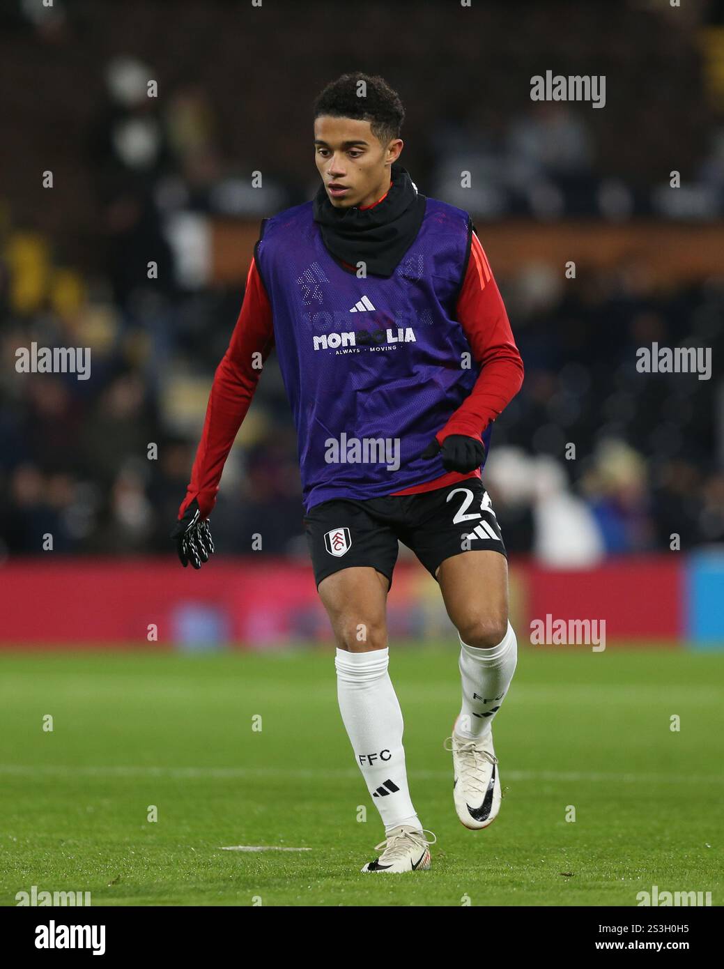 London, January 9th 2025: Joshua King of Fulham during the Emirates FA ...