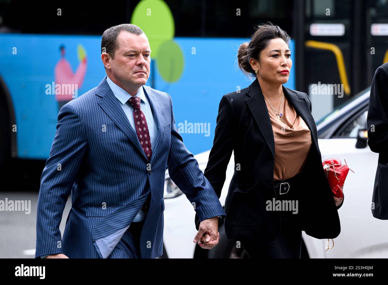 Sydney, Australia. 10th Jan, 2025. James Alexander Corr (left) and ...