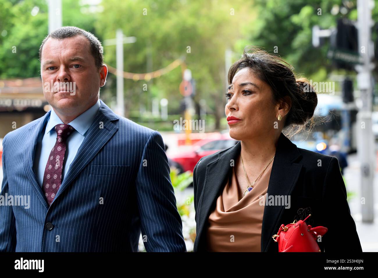 Sydney, Australia. 10th Jan, 2025. James Alexander Corr (left) and ...