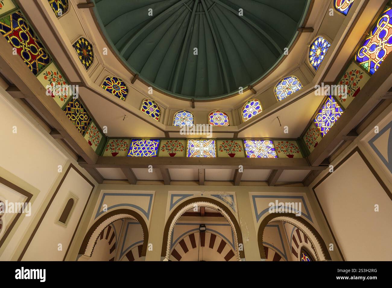Arab House, Casa Araba, interior view, Scherrer Park, Parco Scherrer ...