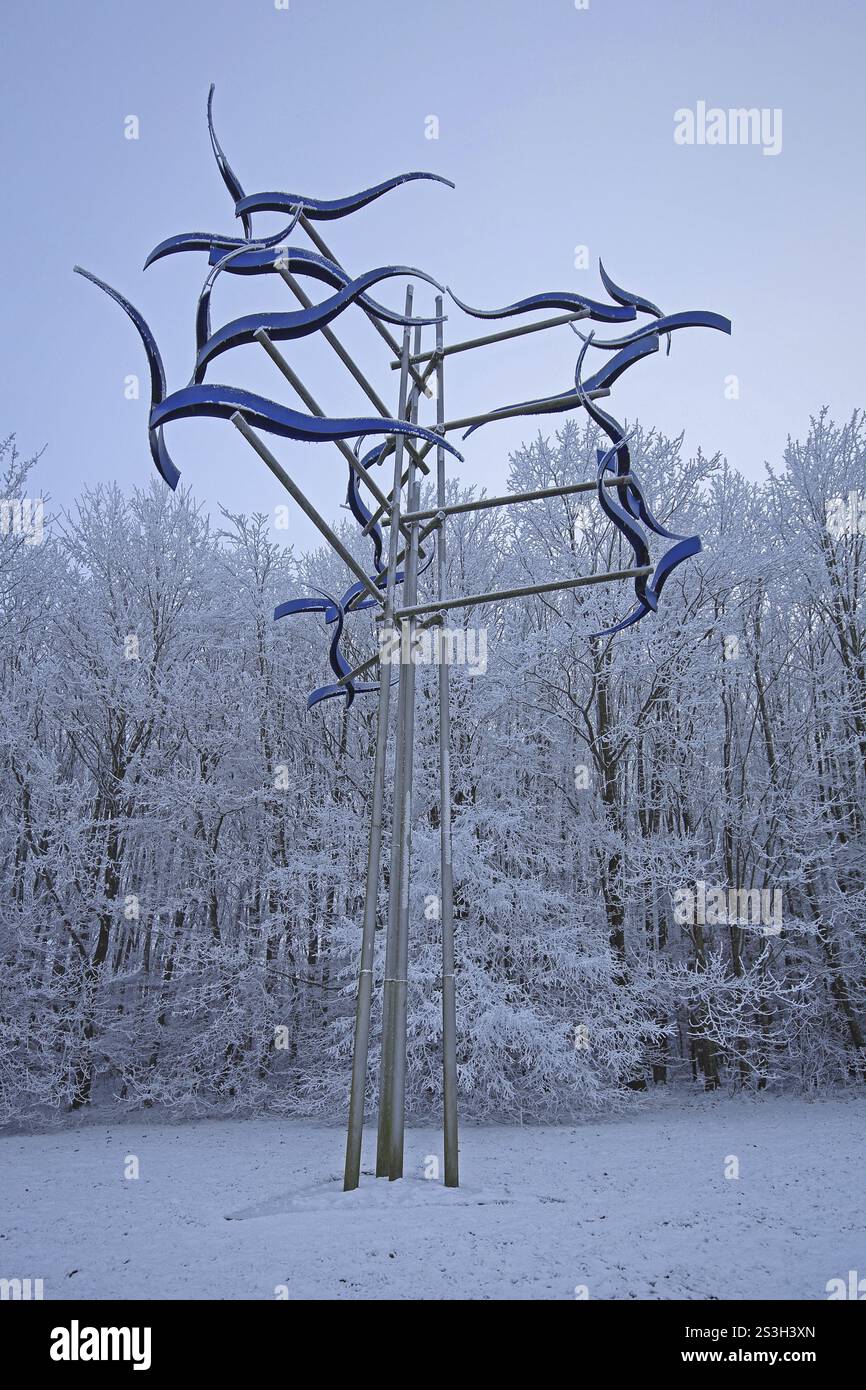 Sculpture Tree of Life as a kinetic object by Hans-Michel Kissel 1990 ...