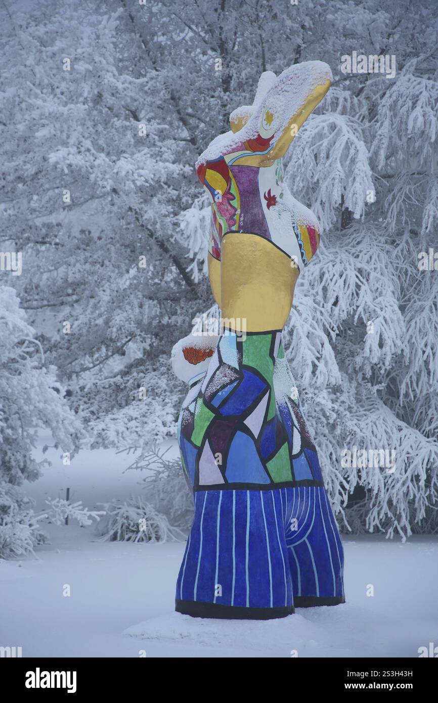 Sculpture Le poete et sa muse - The Poet and his Muse by Niki de Saint ...