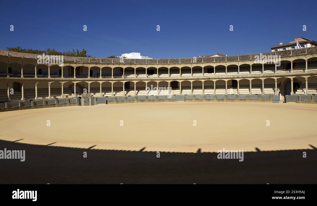 Inside the bullring of Ronda, Andalusia, Spain Ronda, Spain, Europe ...