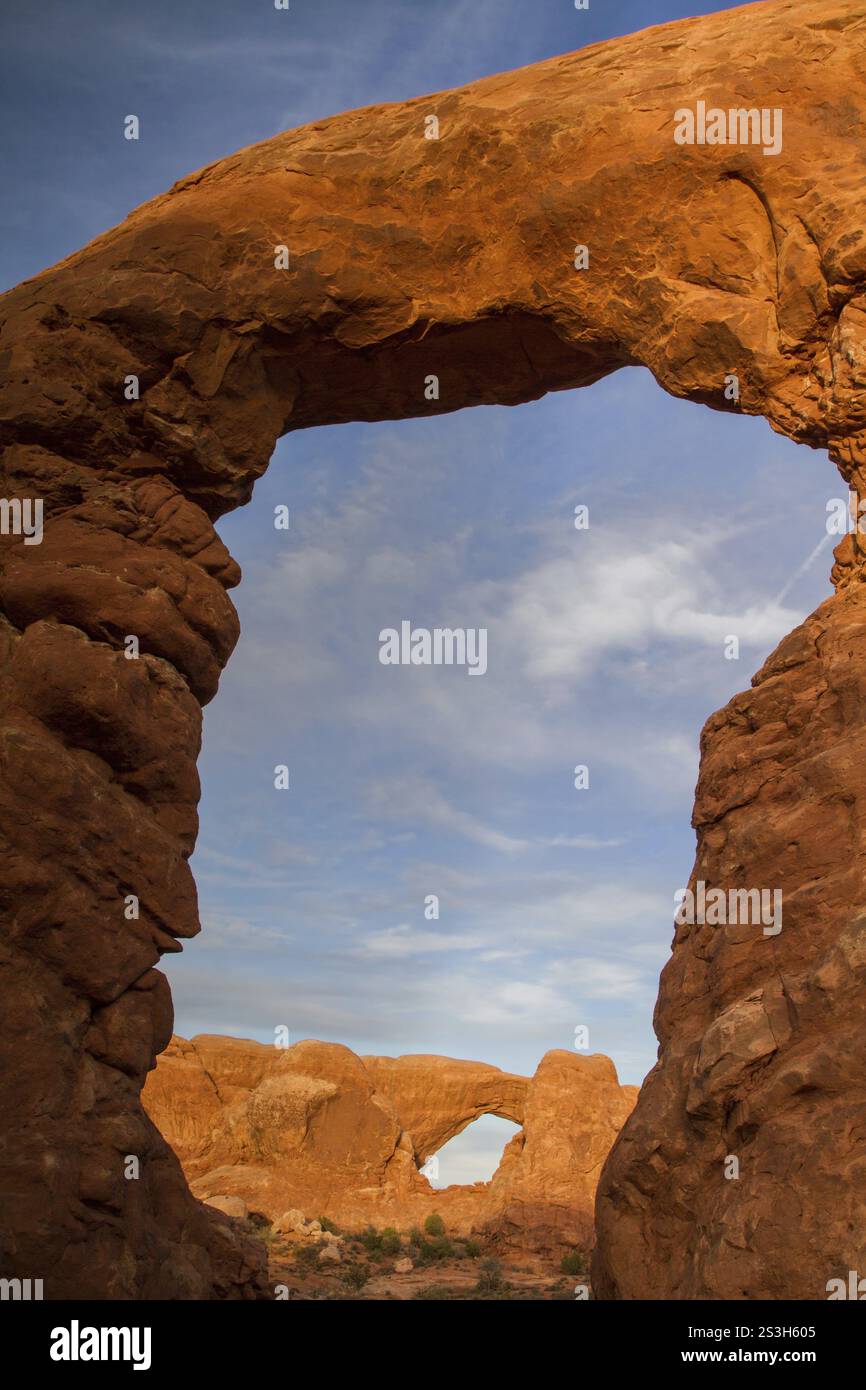 One famous rock arches hi-res stock photography and images - Alamy