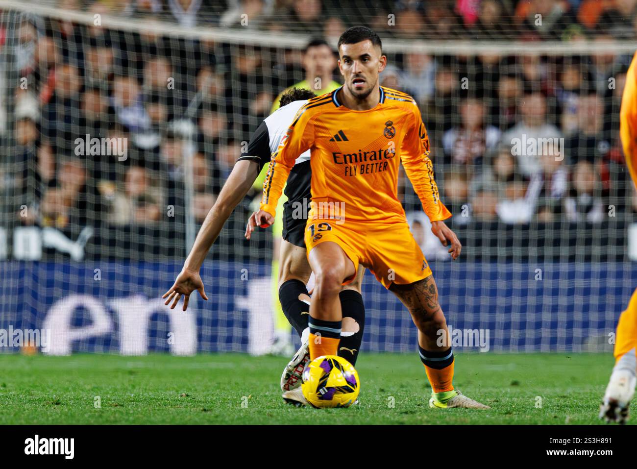 Dani Ceballos during LaLiga EA SPORTS game between teams of Valencia CF ...
