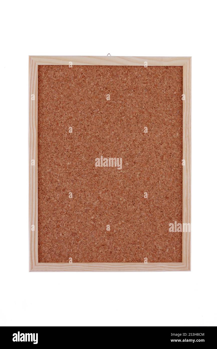 Blank cork pinboard Stock Photo - Alamy
