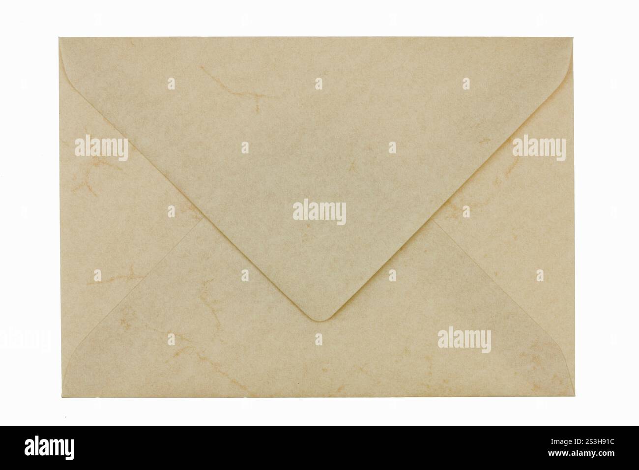 Empty, unlabelled envelope made of marbled paper Stock Photo - Alamy