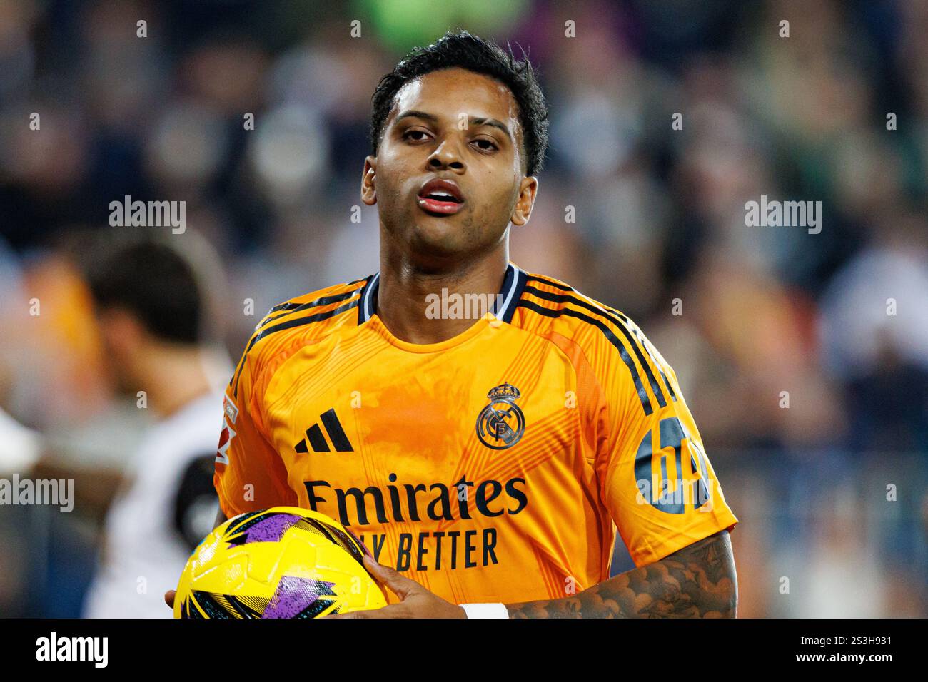 Rodrygo Goes during LaLiga EA SPORTS game between teams of Valencia CF ...