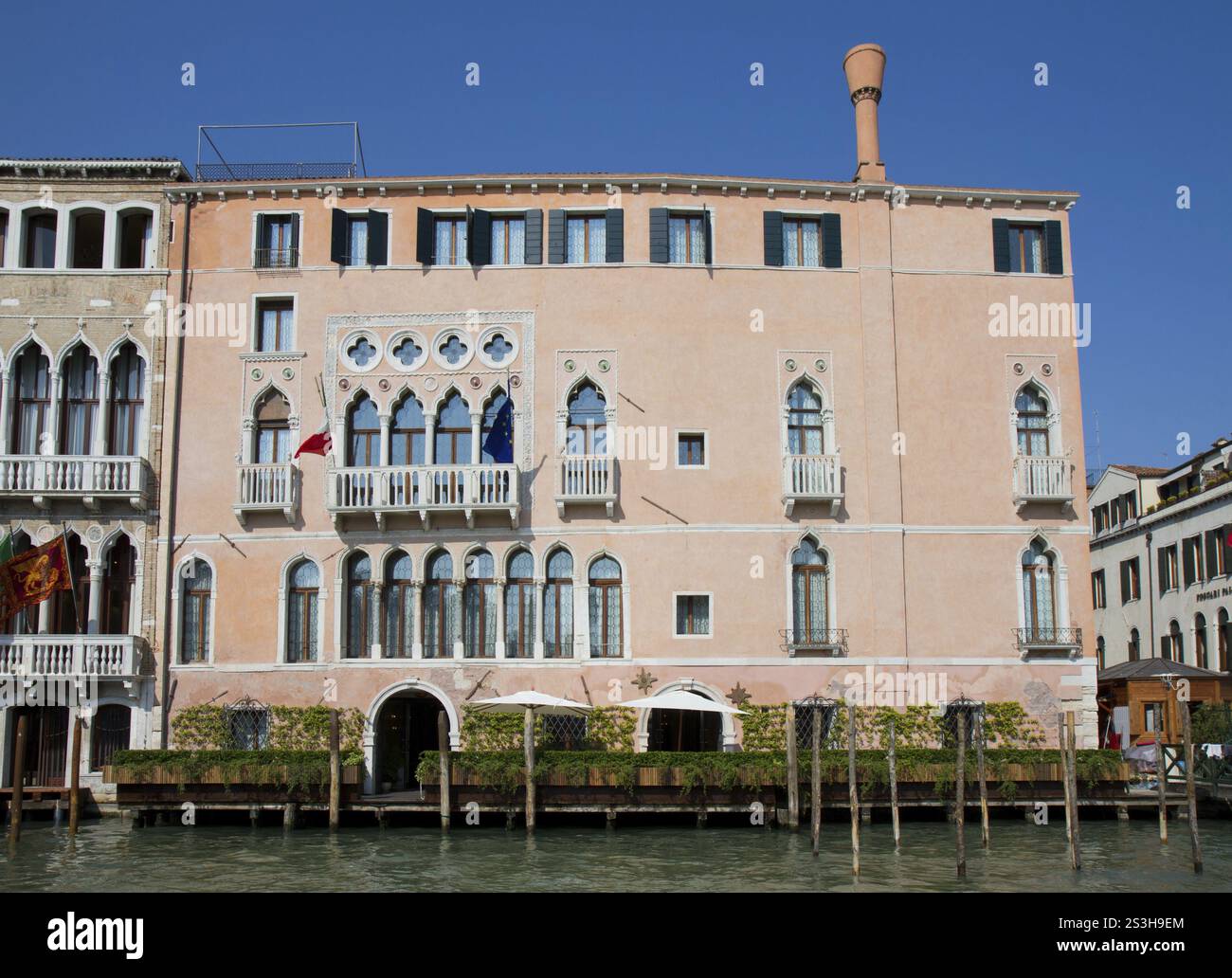 Palazzo Morosini Sagredo Palace from the 14th century on the Grand Canal, Venice, Italy Venice ...