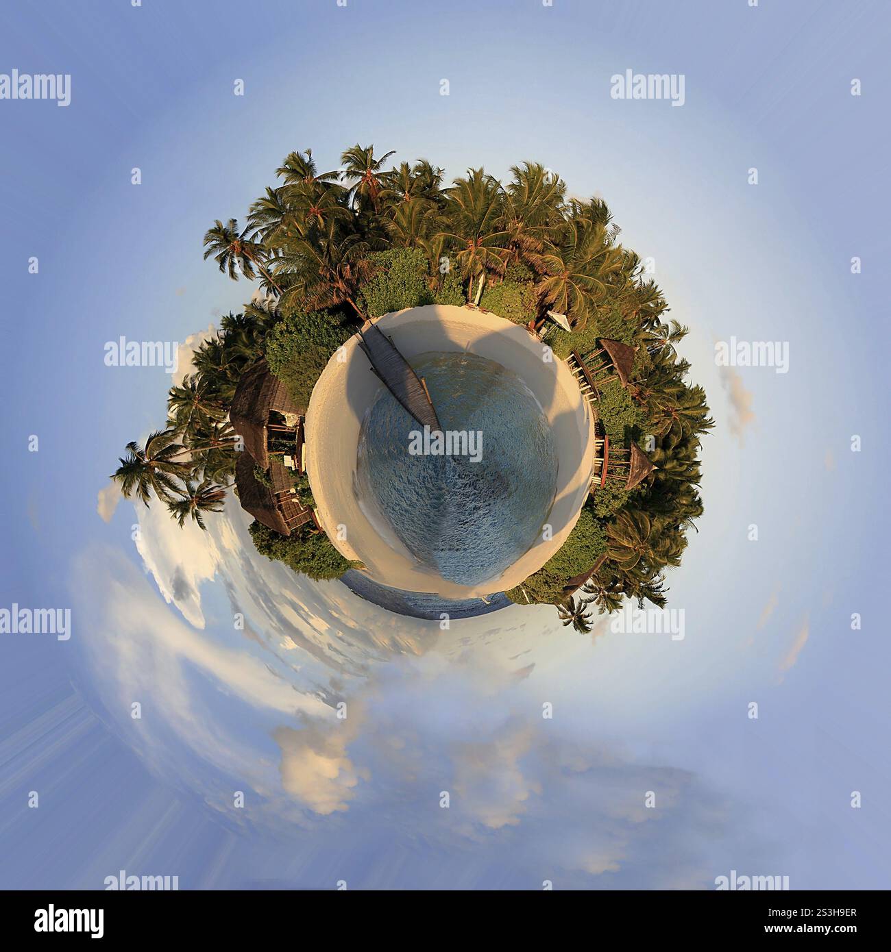 One small tropical island hi-res stock photography and images - Alamy