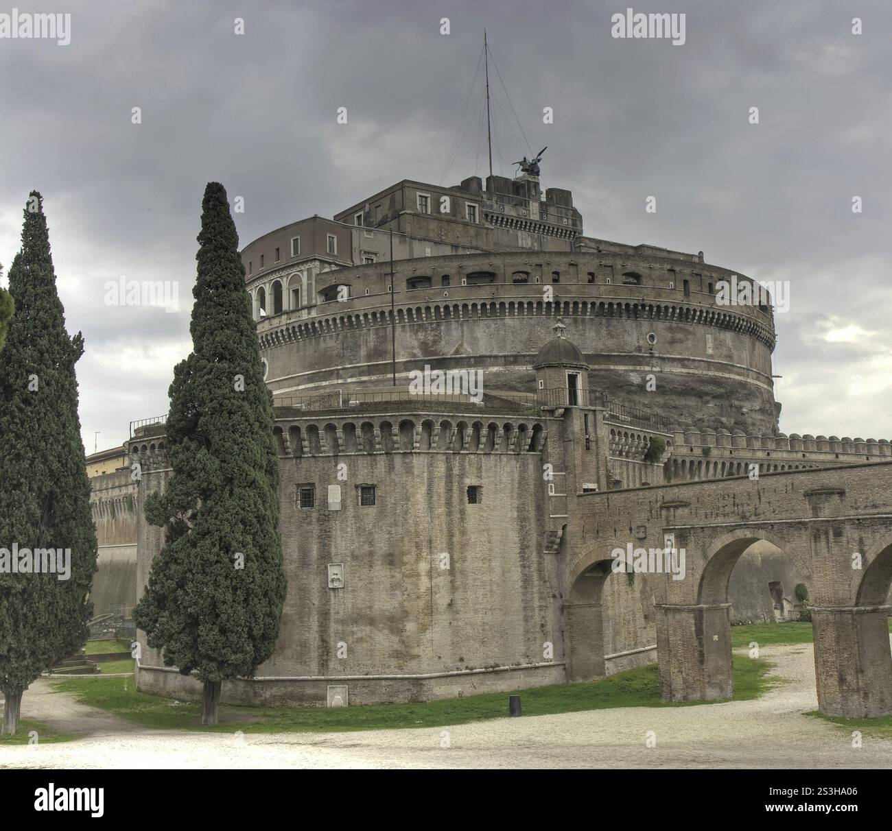Castel Sant'Angelo Mausoleum of Hadrian, Rome, Italy Rome, Italy ...
