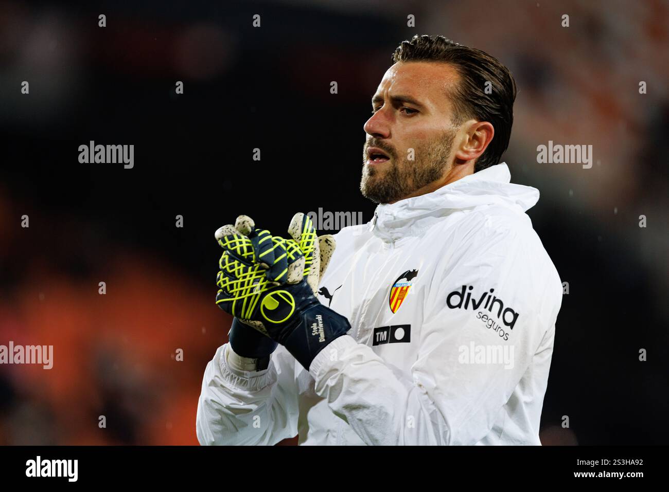 Stole Dimitrievski during LaLiga EA SPORTS game between teams of ...