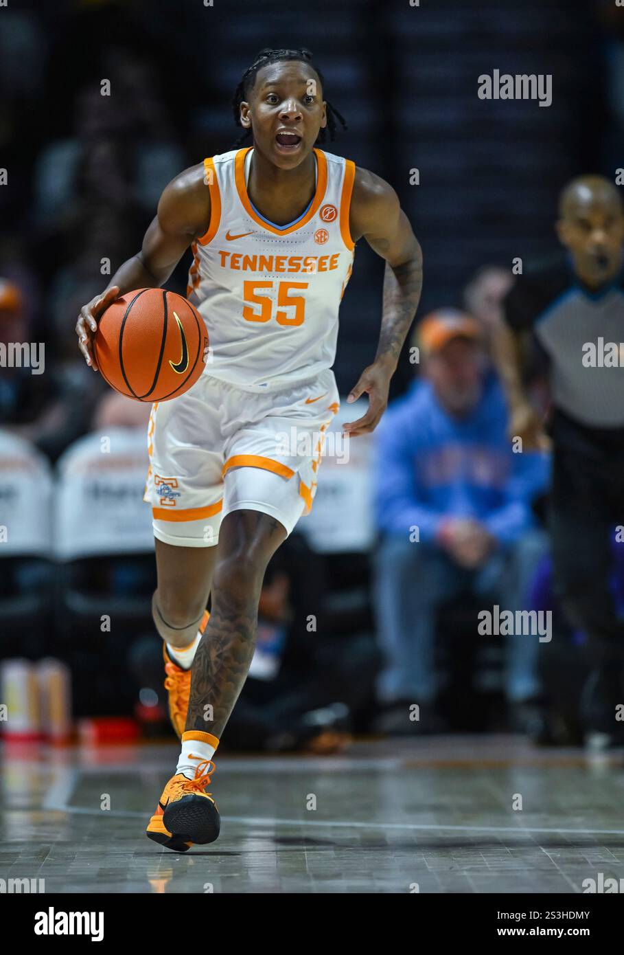 KNOXVILLE, TN - JANUARY 09: Tennessee Lady Vols guard Talaysia Cooper ...