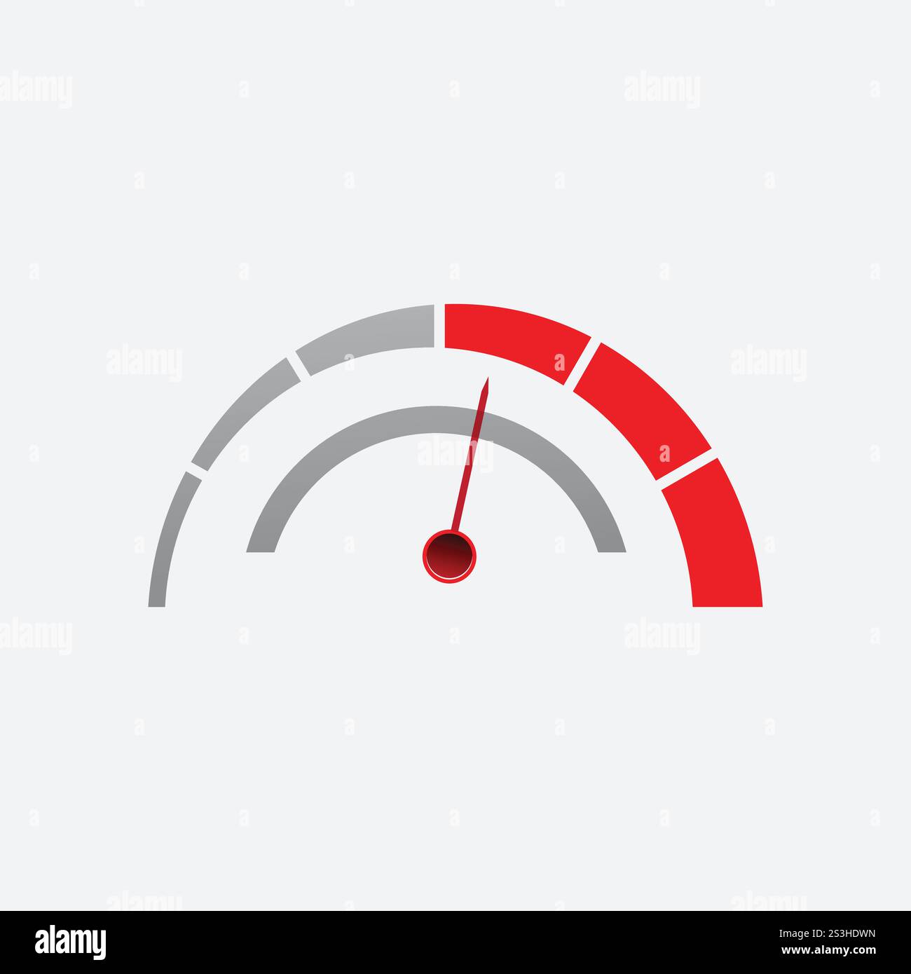 Rating Speed Meter Icon - Vector Stock Illustration. Speedometer Stock ...