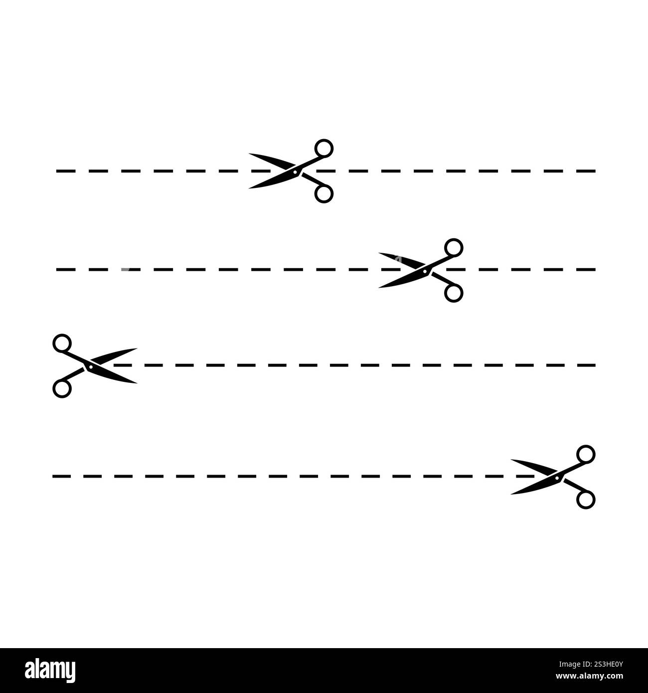 Cross shape dotted lines Stock Vector Images - Alamy