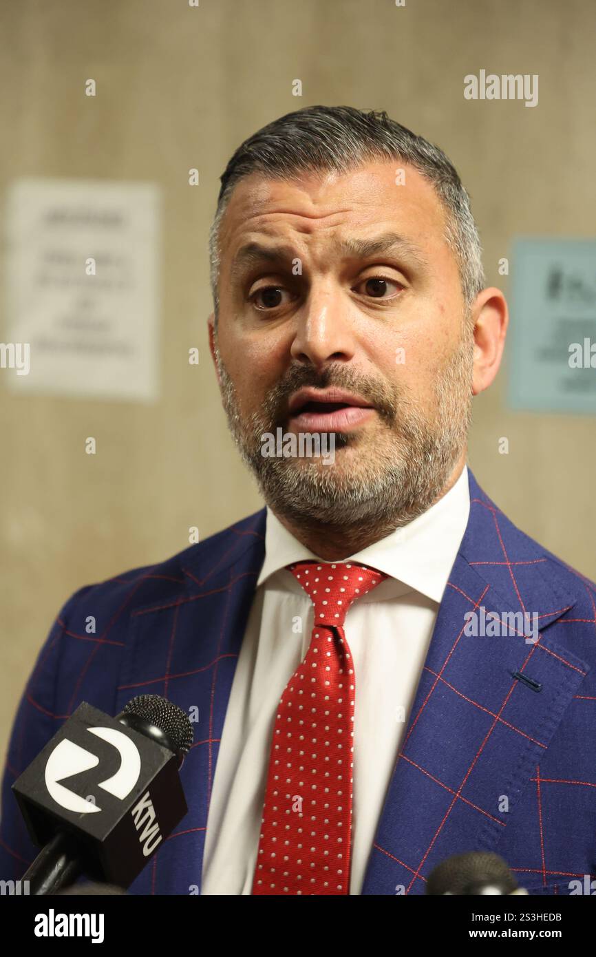 San Francisco, California, USA. 4th Dec, 2024. Nima Momeni defense ...