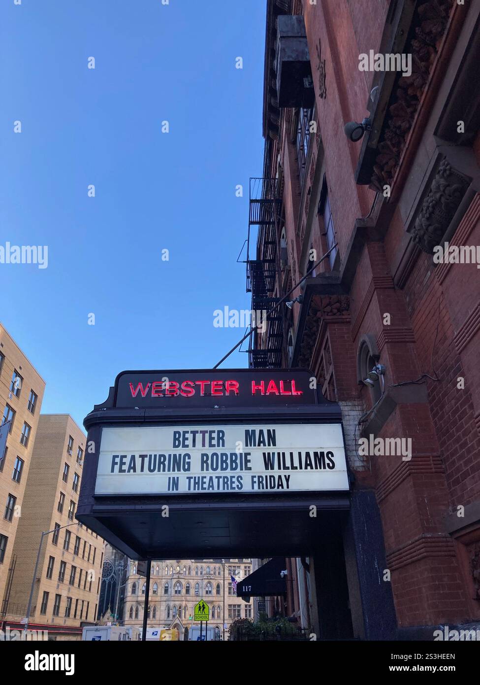 January 9, 2025, New York City, New York, USA: Better Man movie ...