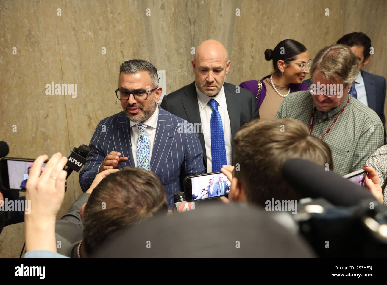 San Francisco, California, USA. 3rd Dec, 2024. Nima Momeni defense ...