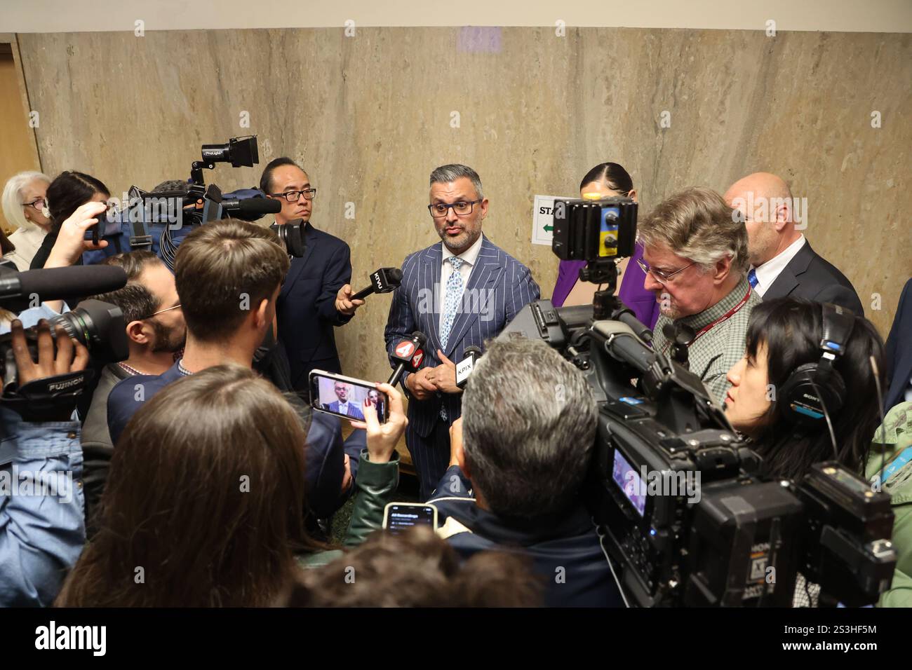 San Francisco, California, USA. 3rd Dec, 2024. Nima Momeni defense ...