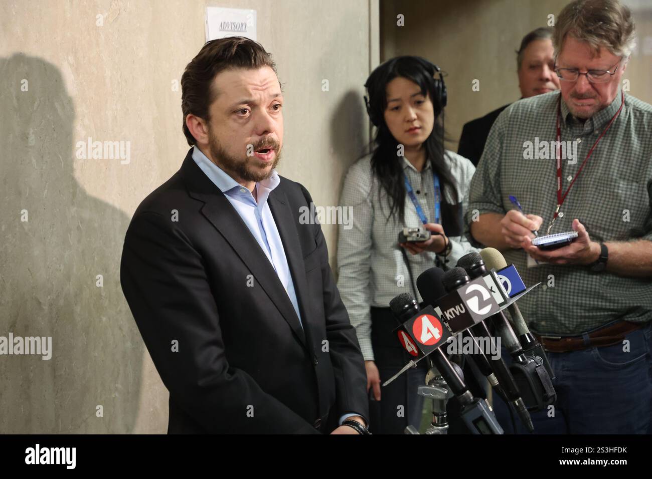 San Francisco, California, USA. 3rd Dec, 2024. Murdered tech executive ...