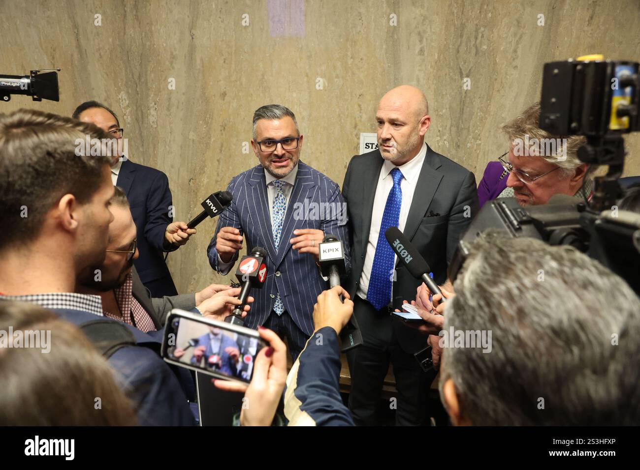 San Francisco, California, USA. 3rd Dec, 2024. Nima Momeni defense ...