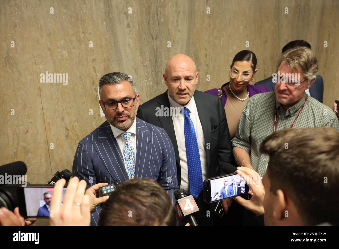 San Francisco, California, USA. 3rd Dec, 2024. Nima Momeni defense ...