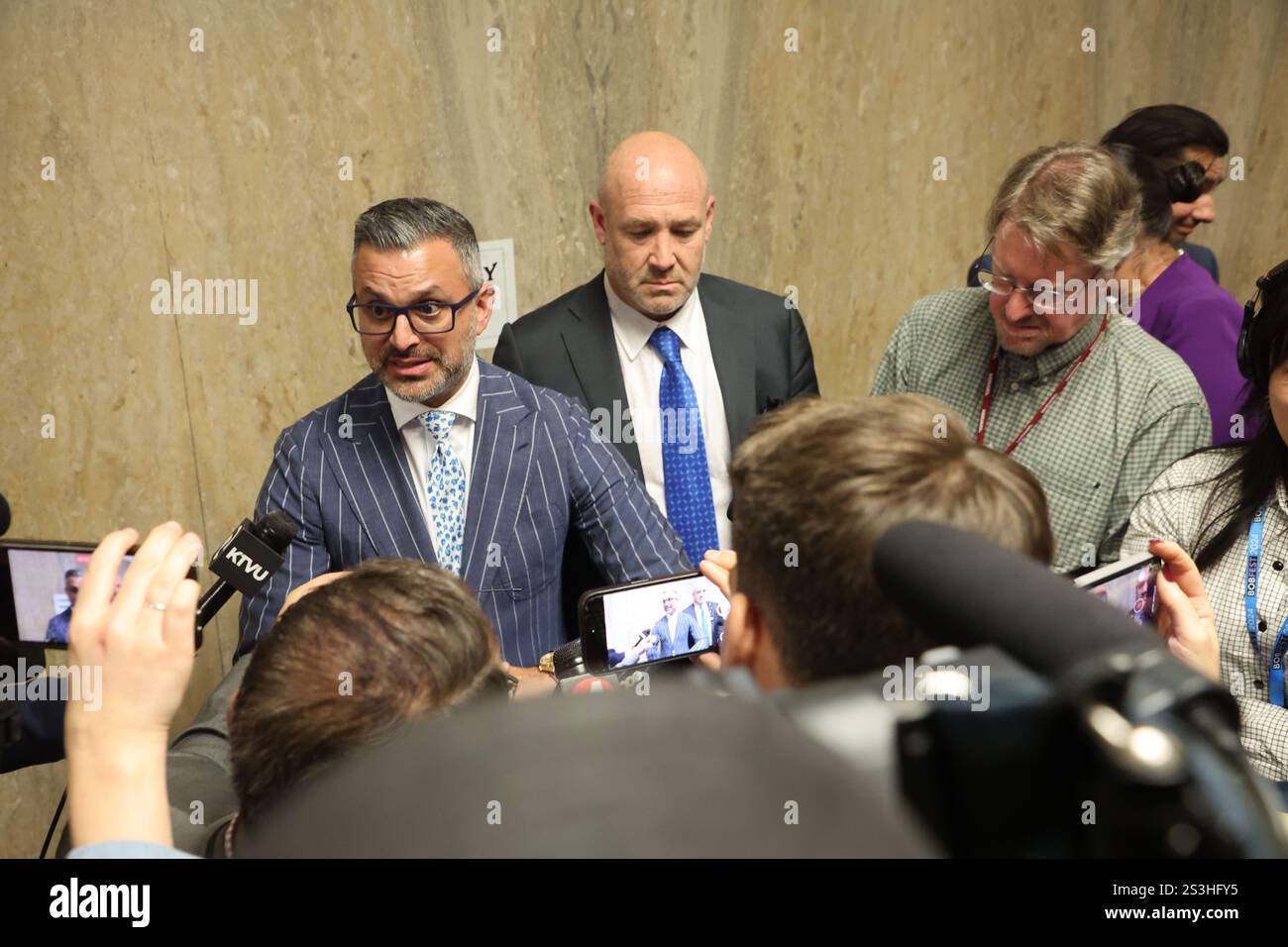 San Francisco, California, USA. 3rd Dec, 2024. Nima Momeni defense ...