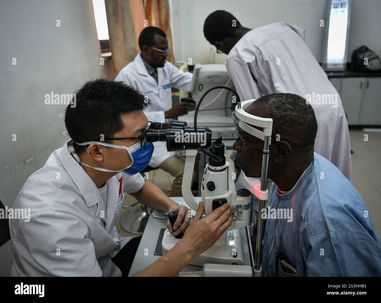 N'djamena, Chad. 9th Jan, 2025. Chinese doctor Zhang Chaozhong, a ...