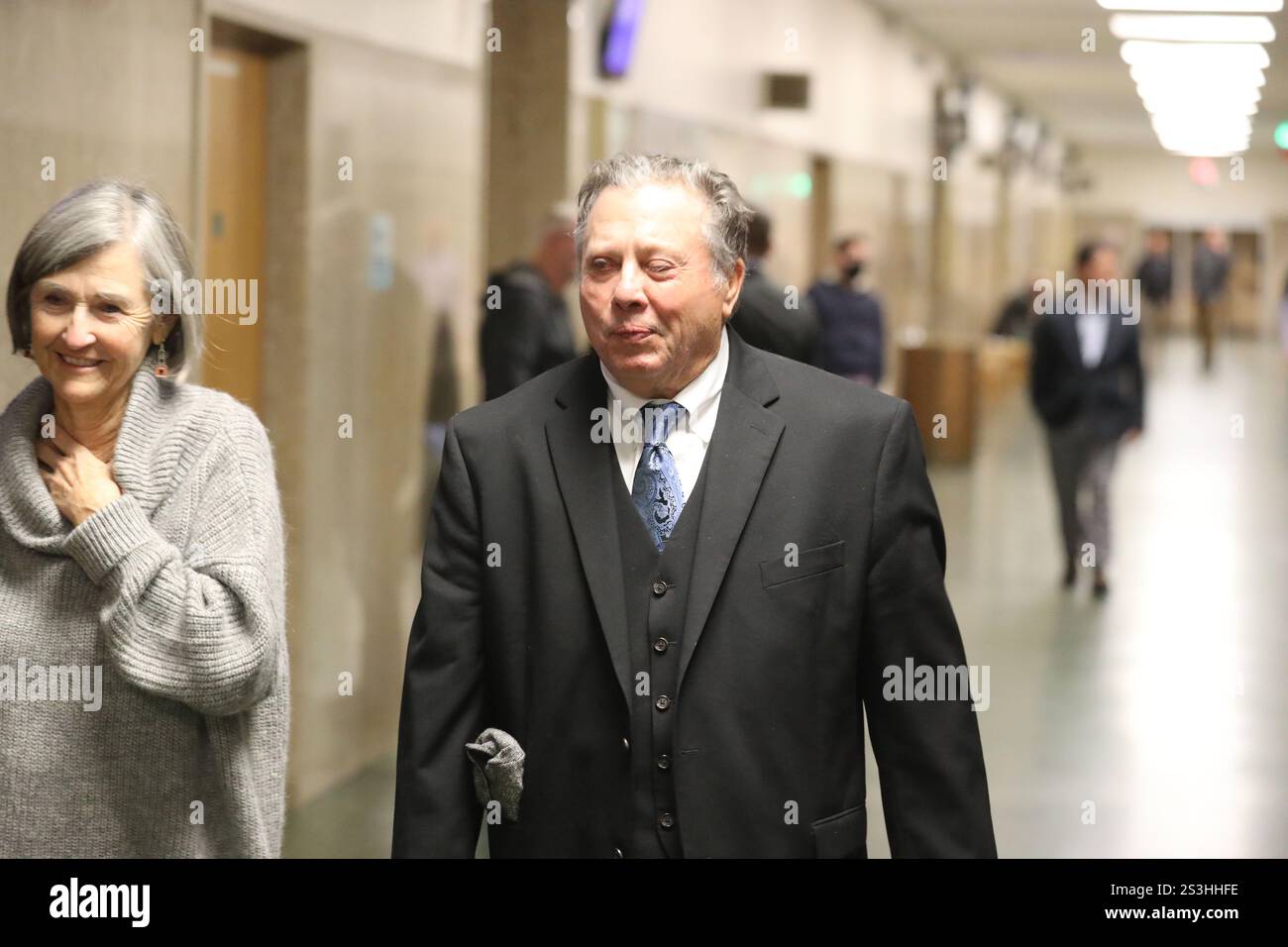 San Francisco, California, USA. 3rd Dec, 2024. Murdered tech executive ...