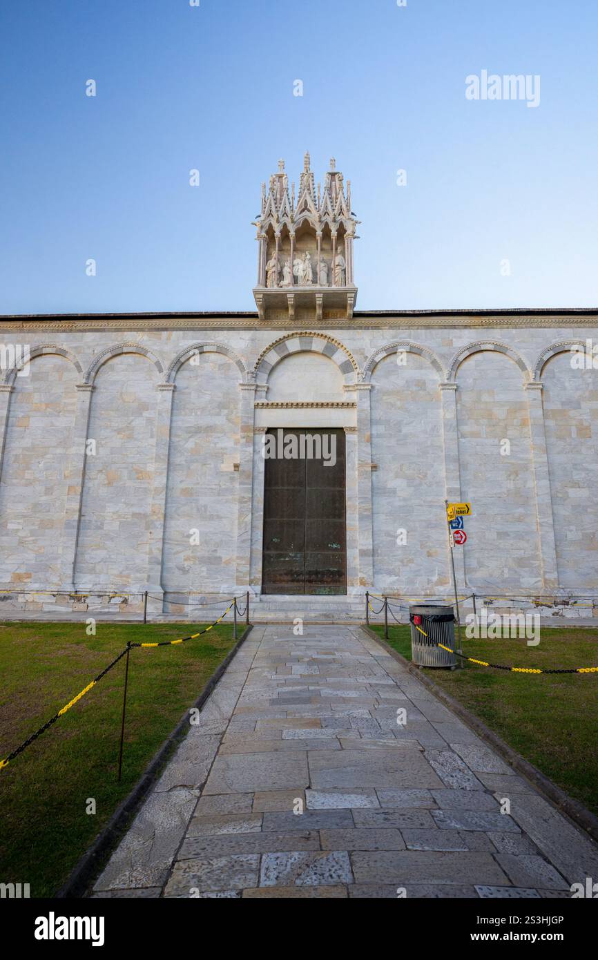 Ancillary building next to Duomo - 11 November 2024 - Pisa, Italy Stock ...