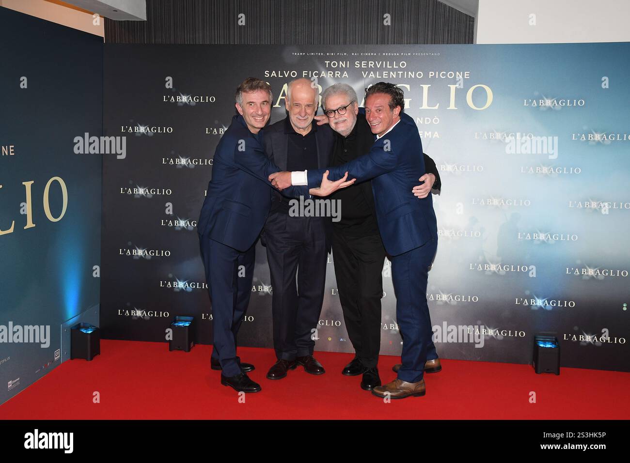 Rome, Italy. 09th Jan, 2025. Rome, Cinema Barberini Preview of the Film ...