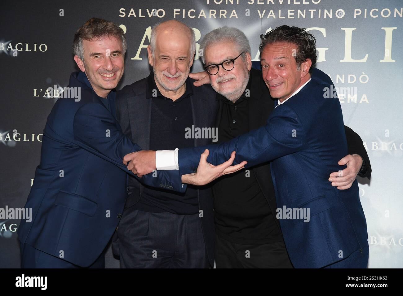 Rome, Italy. 09th Jan, 2025. Rome, Cinema Barberini Preview of the Film ...