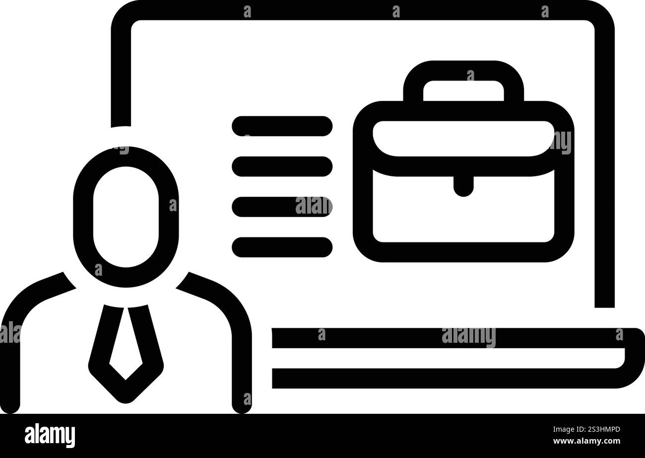 Job employment occupation livelihood career Stock Vector Images - Alamy