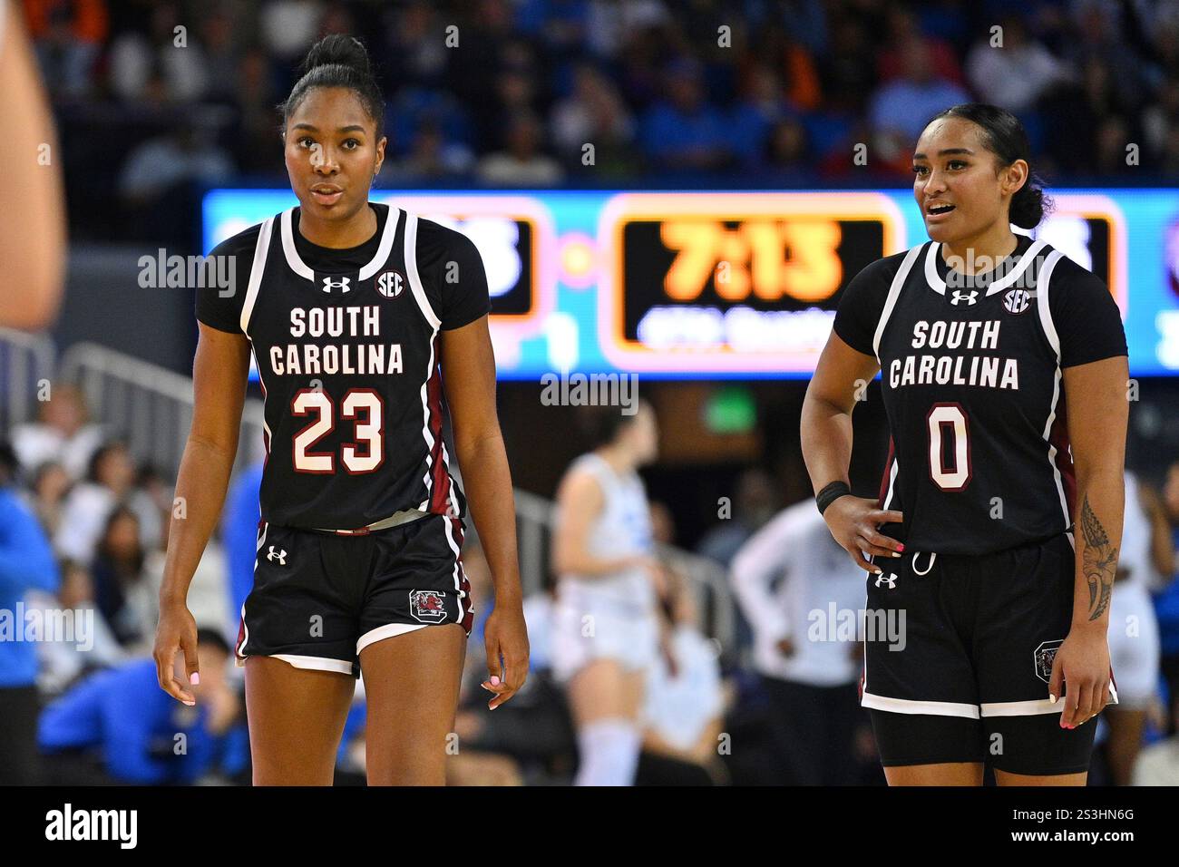 LOS ANGELES, CA - NOVEMBER 24: South Carolina Gamecocks guard Bree Hall ...