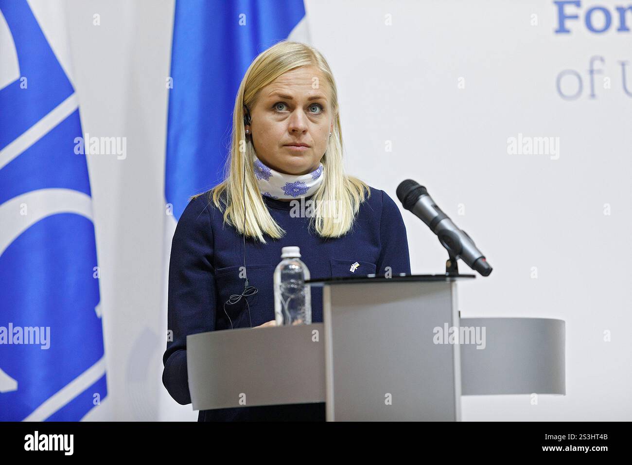 Non Exclusive: KYIV, UKRAINE - JANUARY 8, 2025 - OSCE Chairperson-in ...
